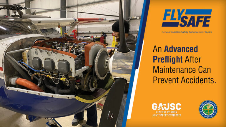 Monthly Fly Safe Topics – General Aviation Joint Safety Committee