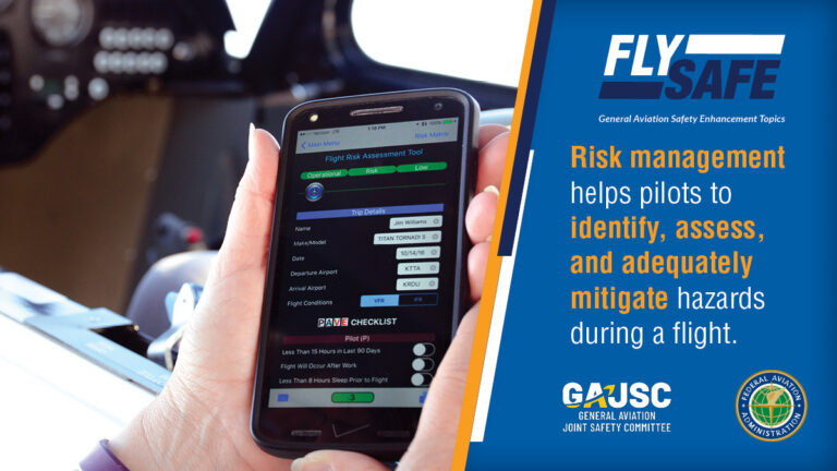 Monthly Fly Safe Topics – General Aviation Joint Safety Committee