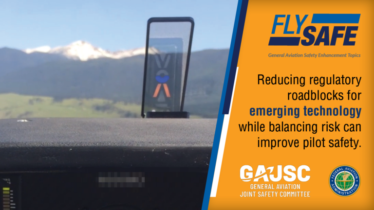 Monthly Fly Safe Topics – General Aviation Joint Safety Committee